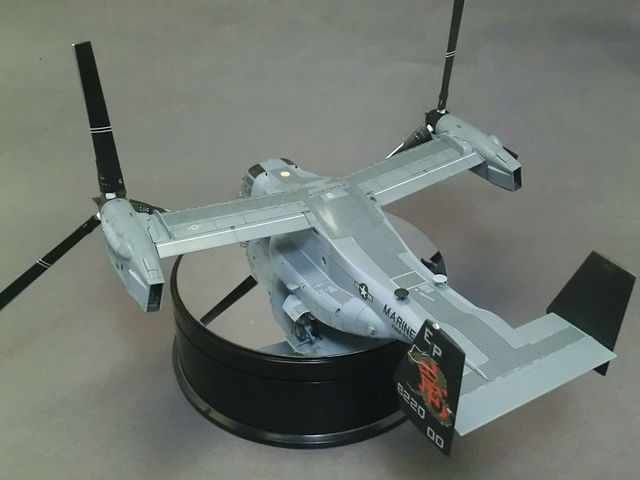 【ハセガワ】1/72 MV-22B OSPREY ”VMM-265 DRAGONS"製作【完成】: 【工房ネコの手】プラモ製作日記